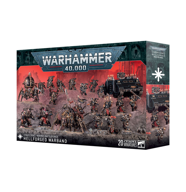 Chaos Space Marines Battleforce: Hellforged Warband – T3 Games